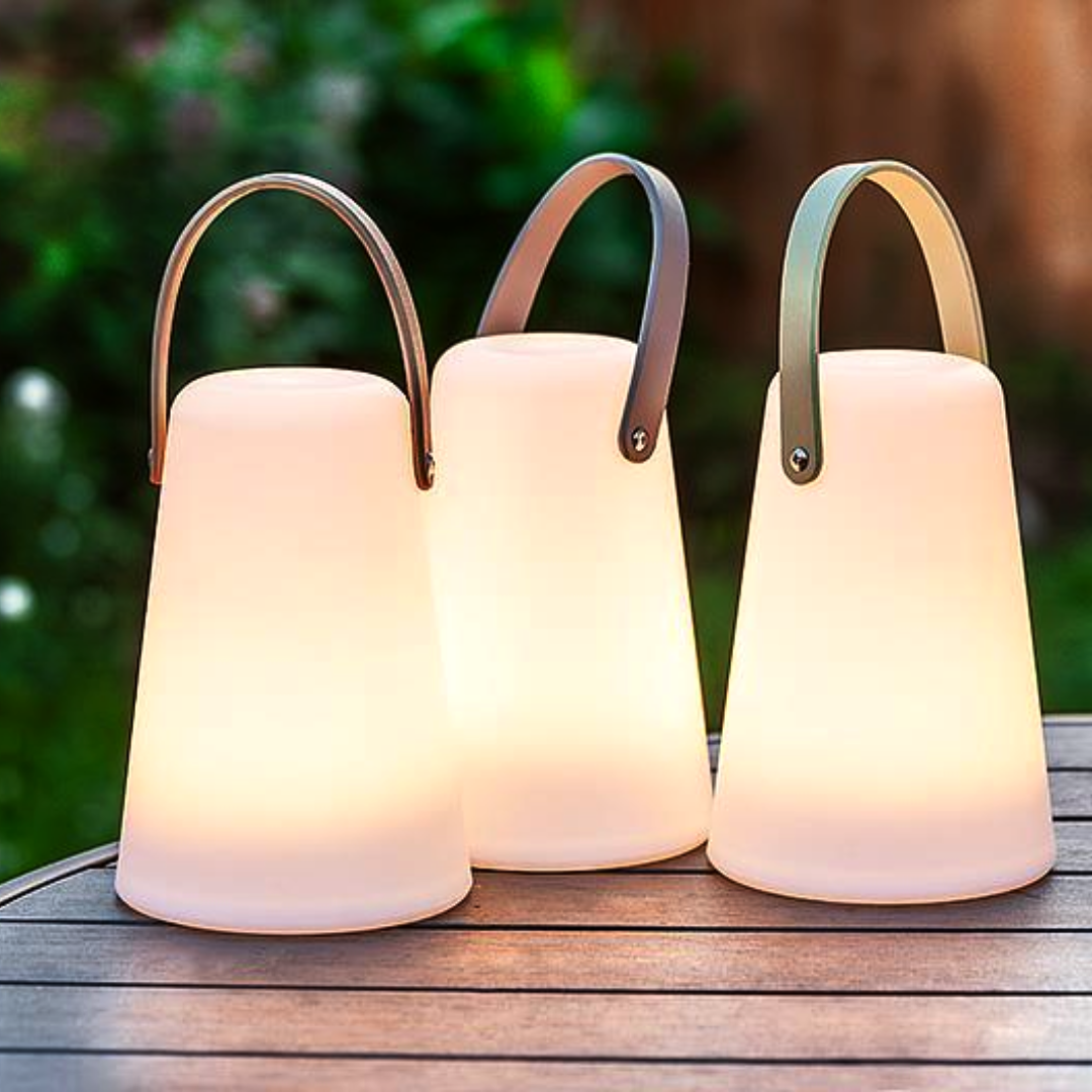 8" Tall Cone Shaped LED Lanterns - Assorted* — Berry Hill