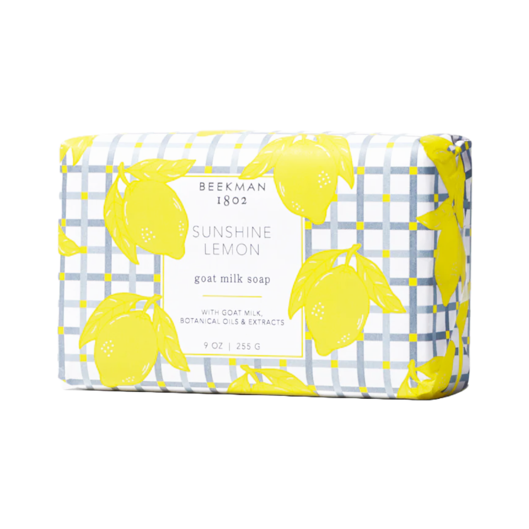 Beekman-Sunshine Lemon Bar Soap — Berry Hill