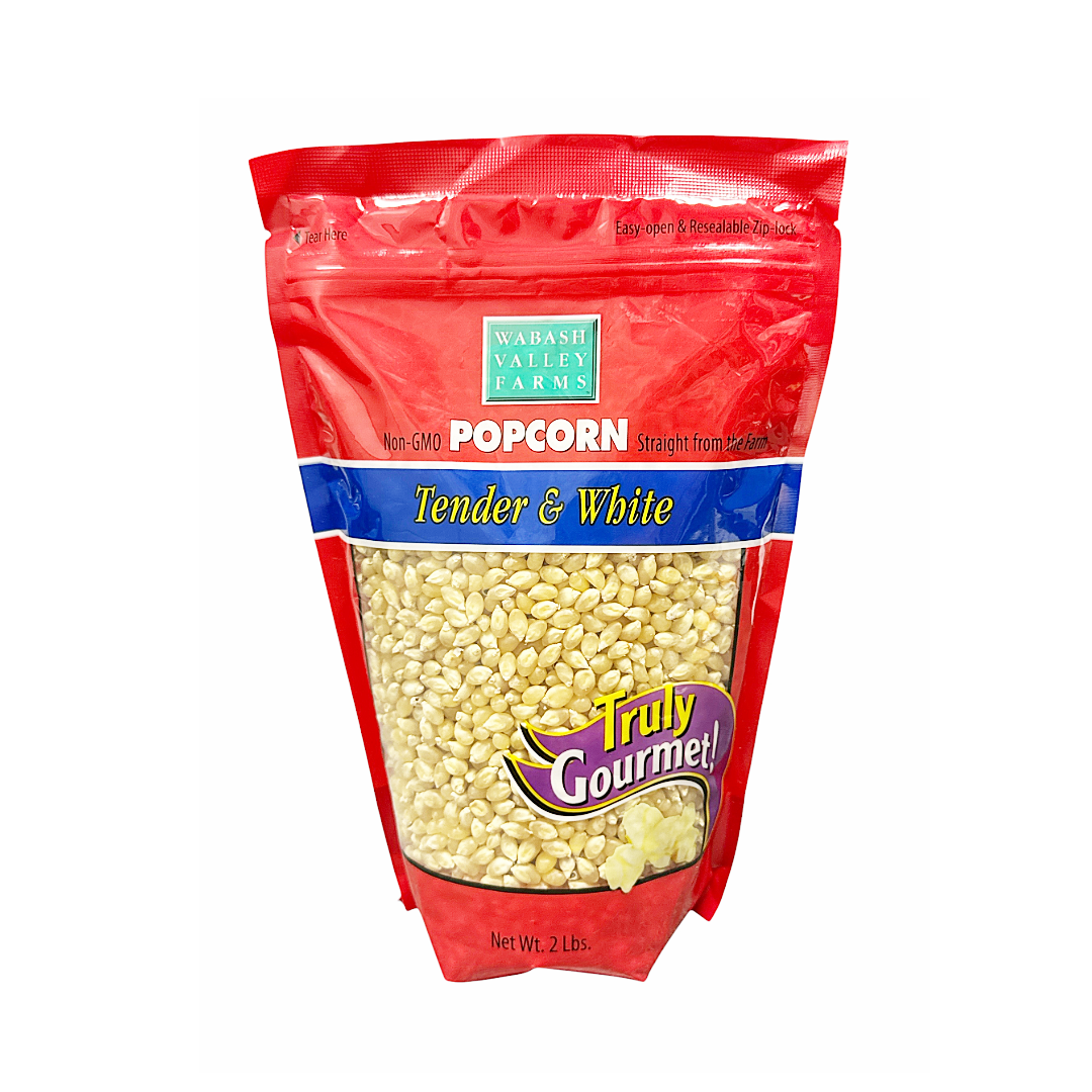 Tender & White Popcorn Kernels - 2lb Bag — Berry Hill