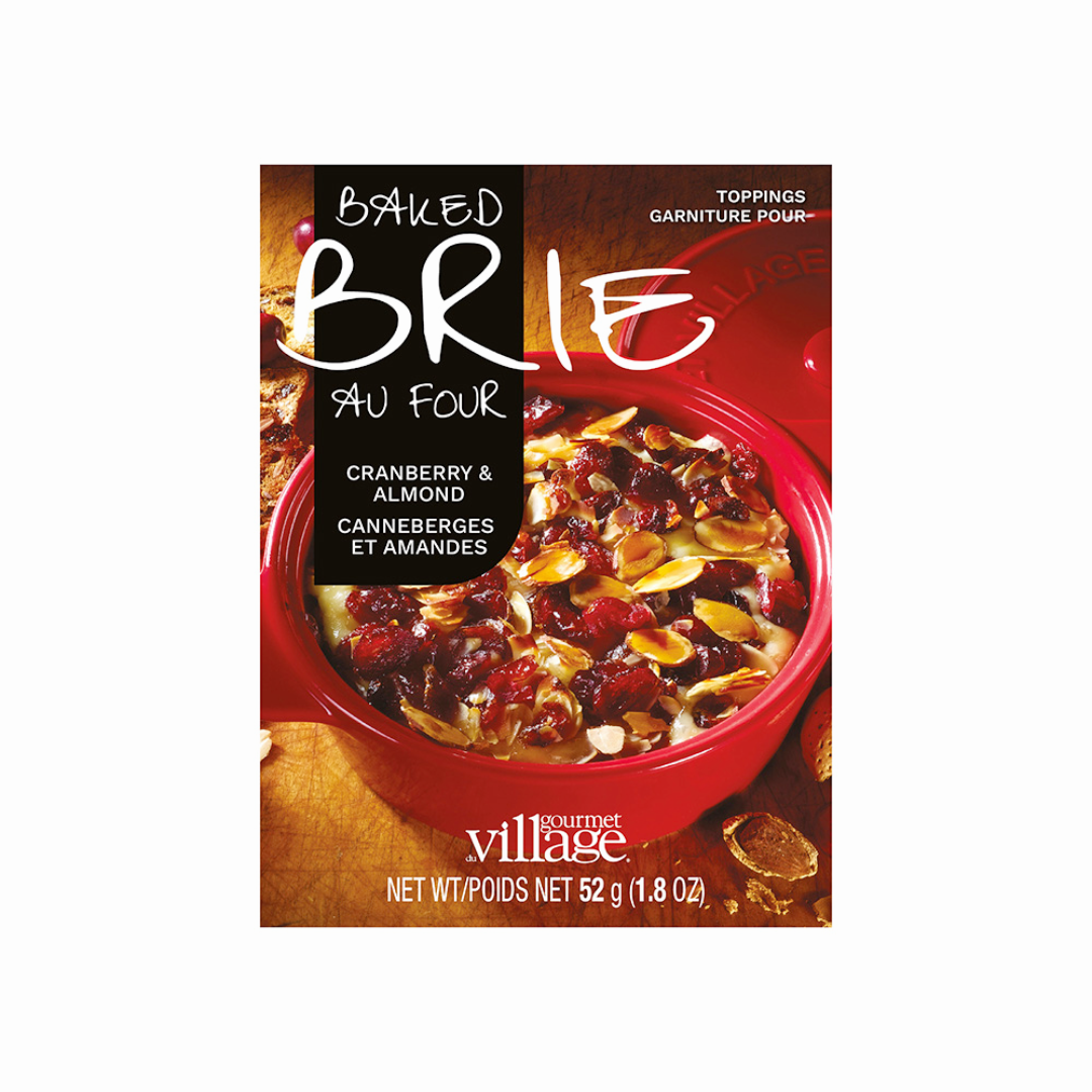 Gourmet Village - Cranberry Almond Baked Brie Topping — Berry Hill