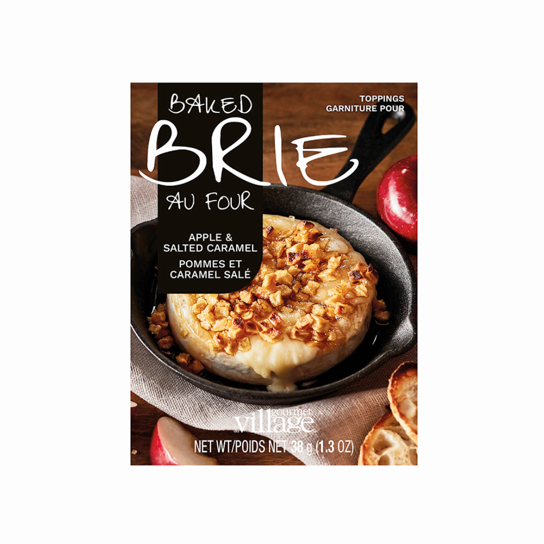 Gourmet Village - Apple Salted Caramel Baked Brie Topping — Berry Hill