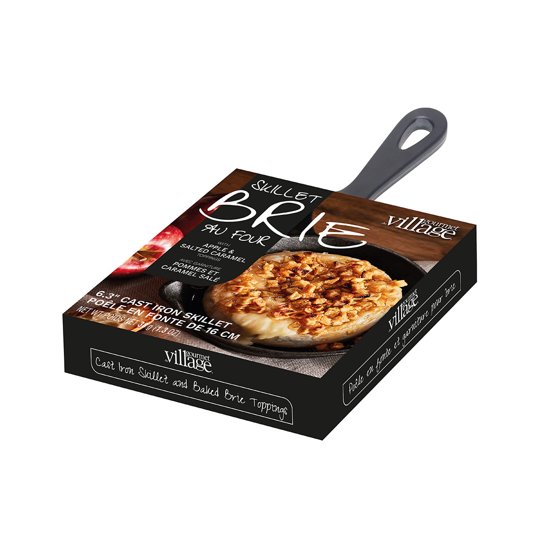 Gourmet Village - Apple Salted Caramel Brie Topping Skillet — Berry Hill