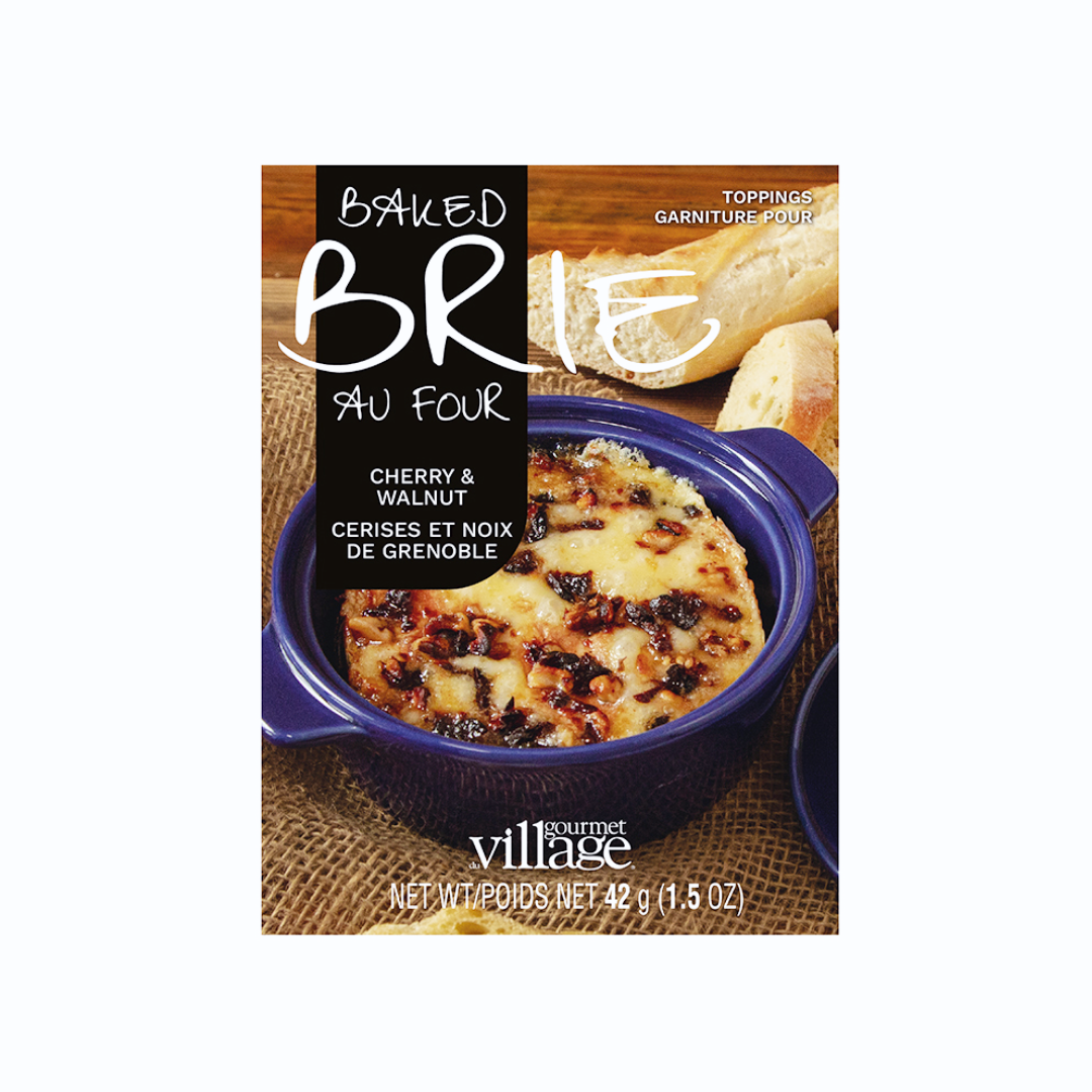 Gourmet Village - Cherry Walnut Baked Brie Topping — Berry Hill
