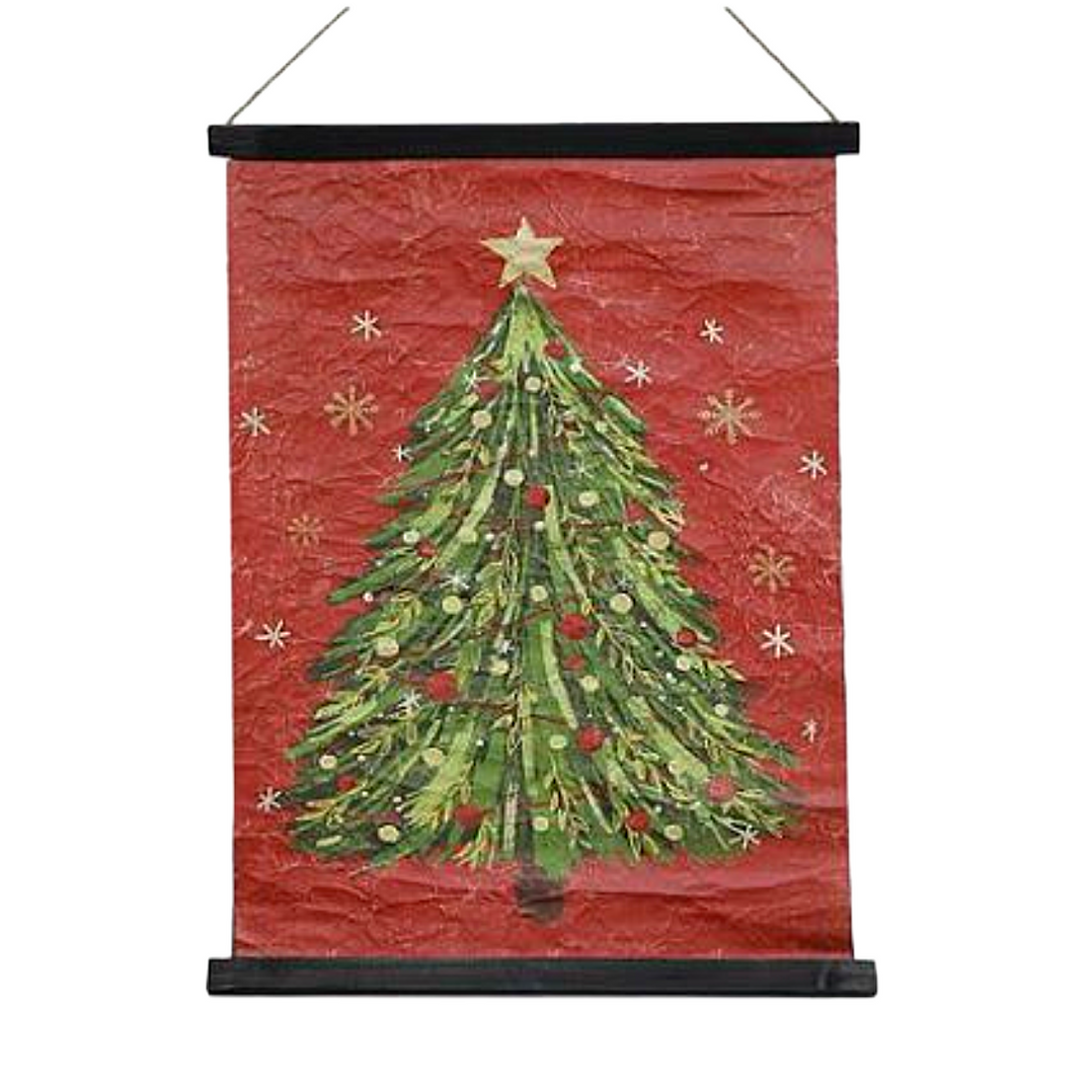 Crinkle Paper Wall Hanger - TREE — Berry Hill