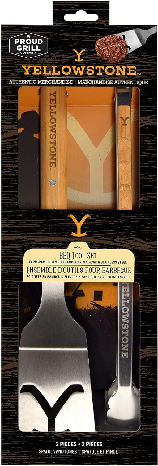 Yellowstone Stainless Steel BBQ Set — Berry Hill