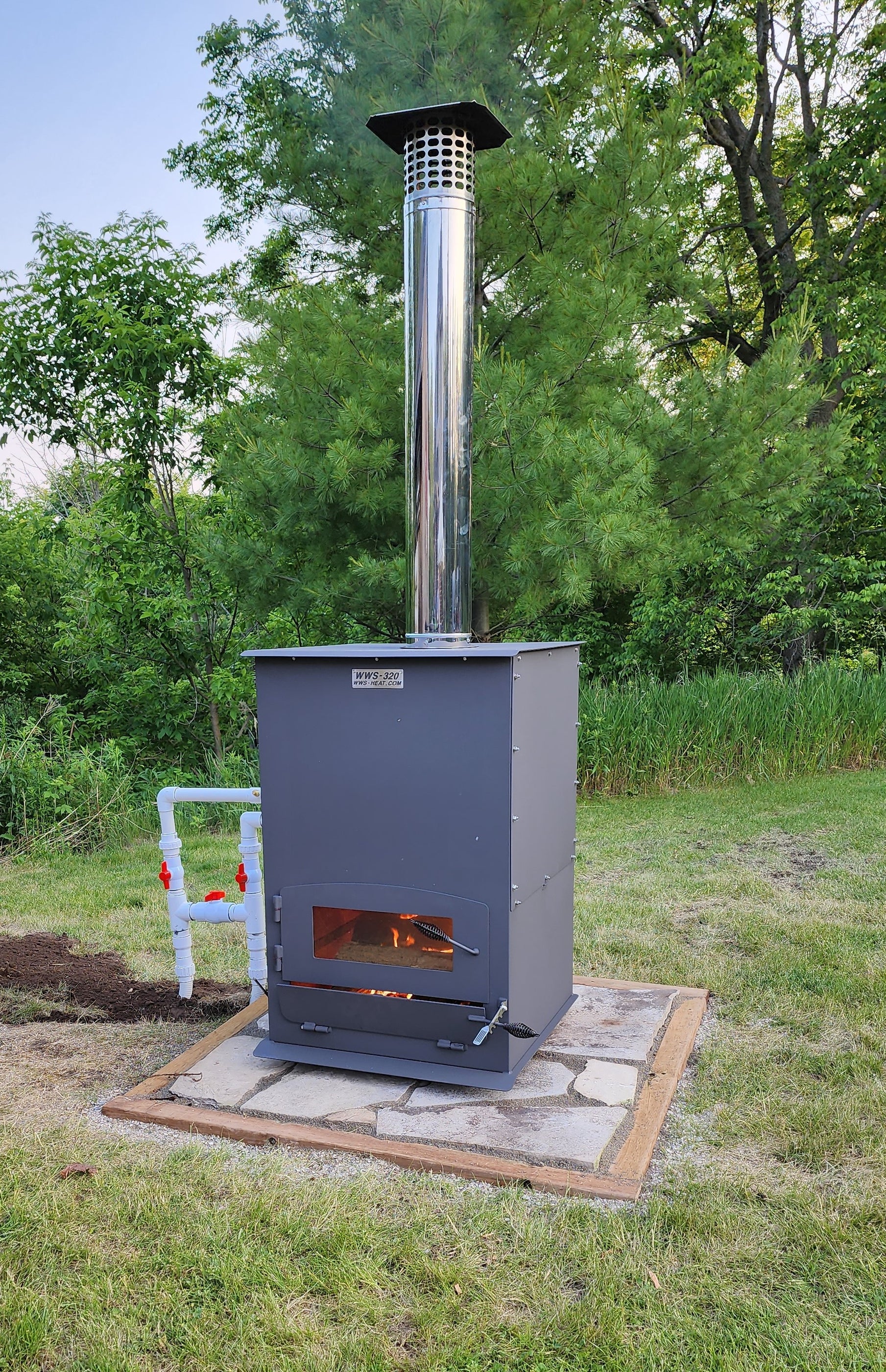Pool Heater - Wood Fired 55000 gallon — Berry Hill