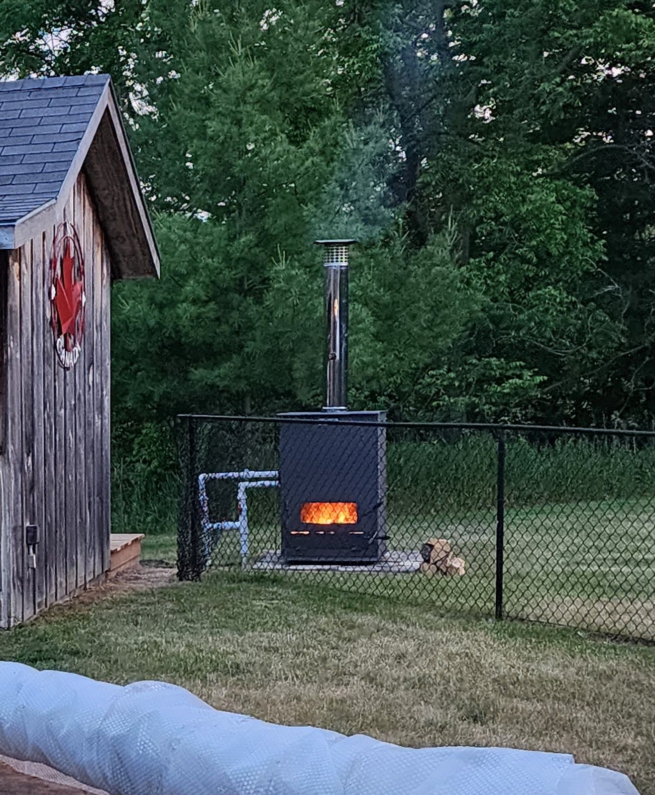 Pool Heater - Wood Fired 55000 gallon — Berry Hill