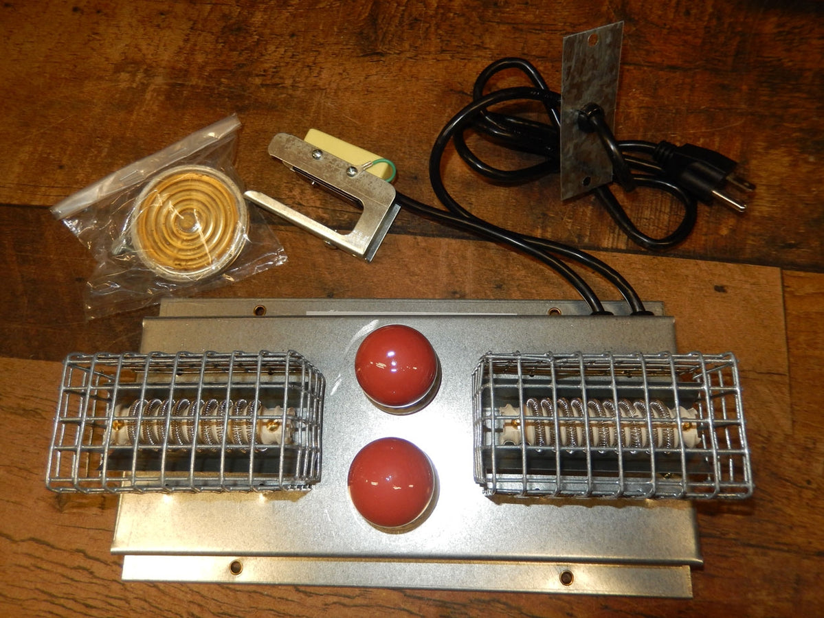 Heater & Thermostat for Box Brooder 110V — Berry Hill